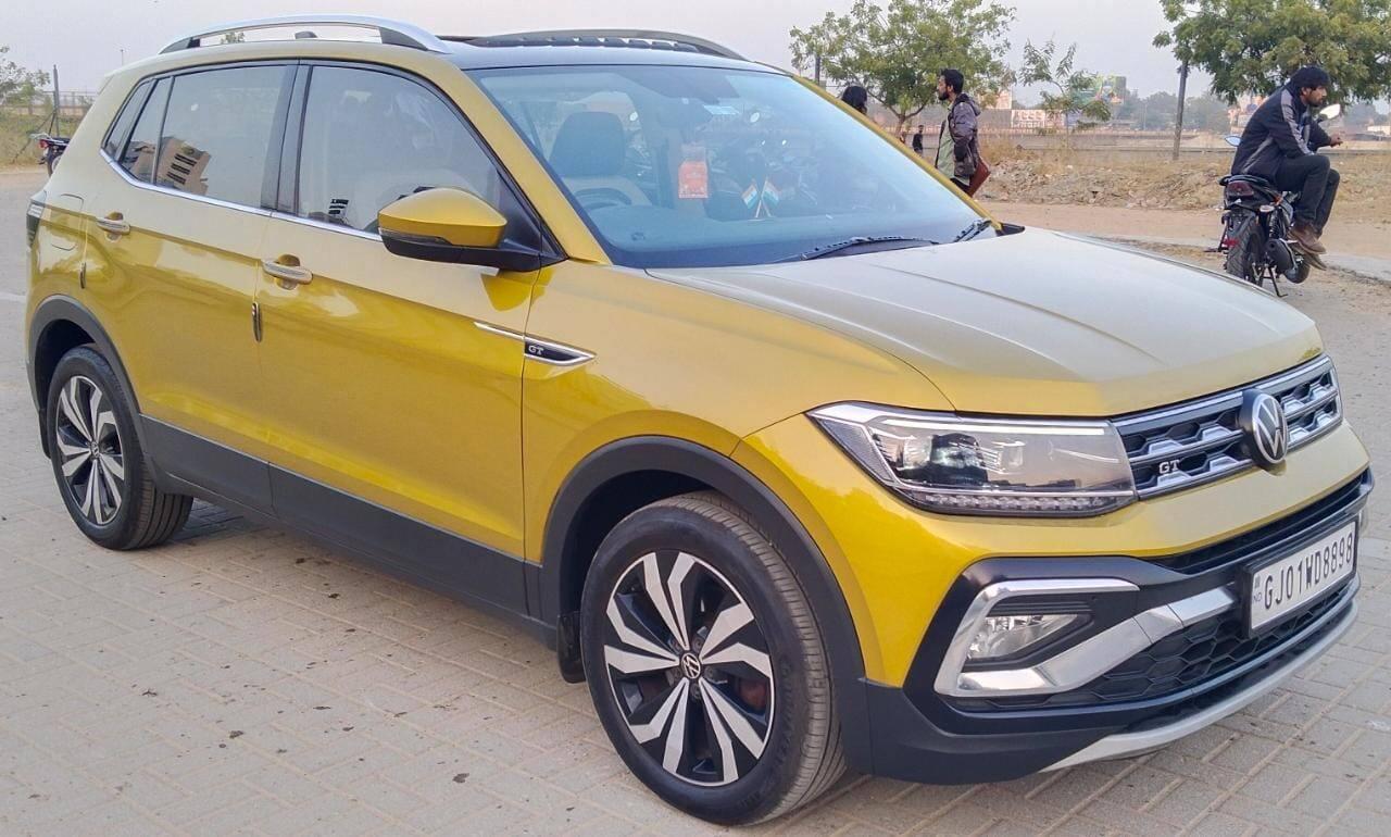 Used Volkswagen Taigun in Ahmedabad - 2 Second Hand Volkswagen Taigun ...