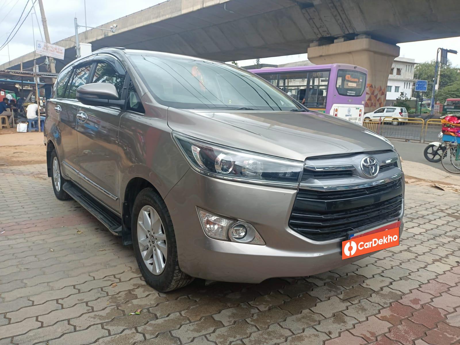 Used Toyota Innova Crysta in Bangalore - 15 Second Hand Toyota Innova ...